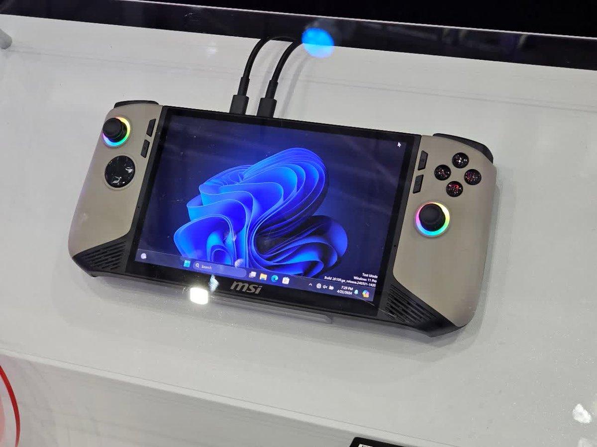 MSI Plans Switch to AMD's Ryzen Z2 AI Extreme for Claw Handheld Gaming ...