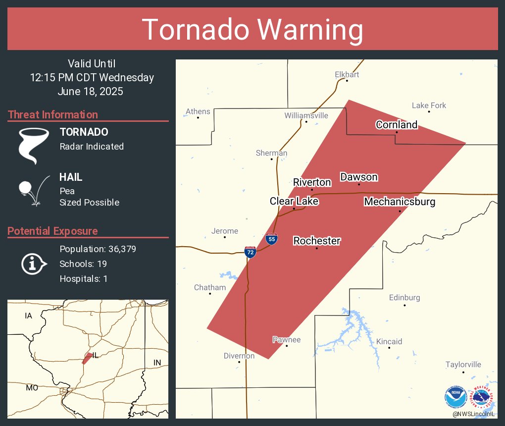 Multiple Tornadoes Reported as Warnings Sweep Missouri–Illinois Border ...