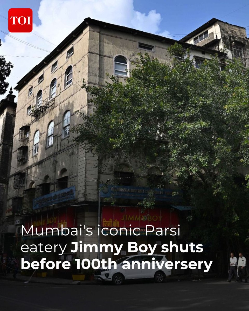 Mumbai's Historic Jimmy Boy Parsi Cafe in Fort Closes Ahead of 100th ...