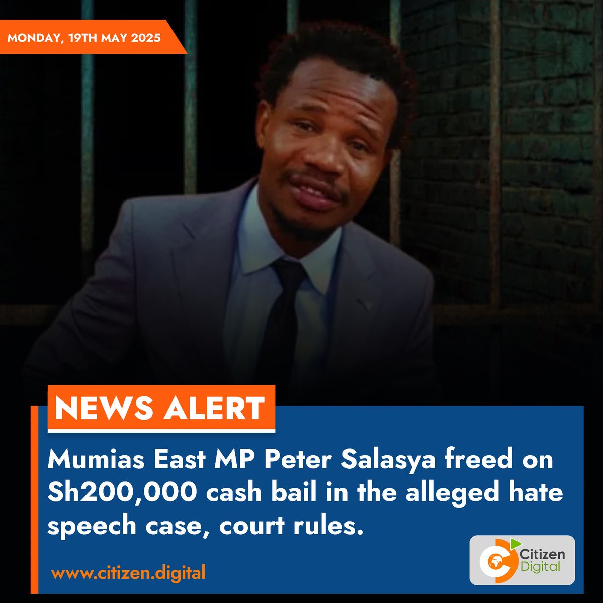 Mumias East MP Peter Salasya Arraigned at Milimani Court for Hate ...