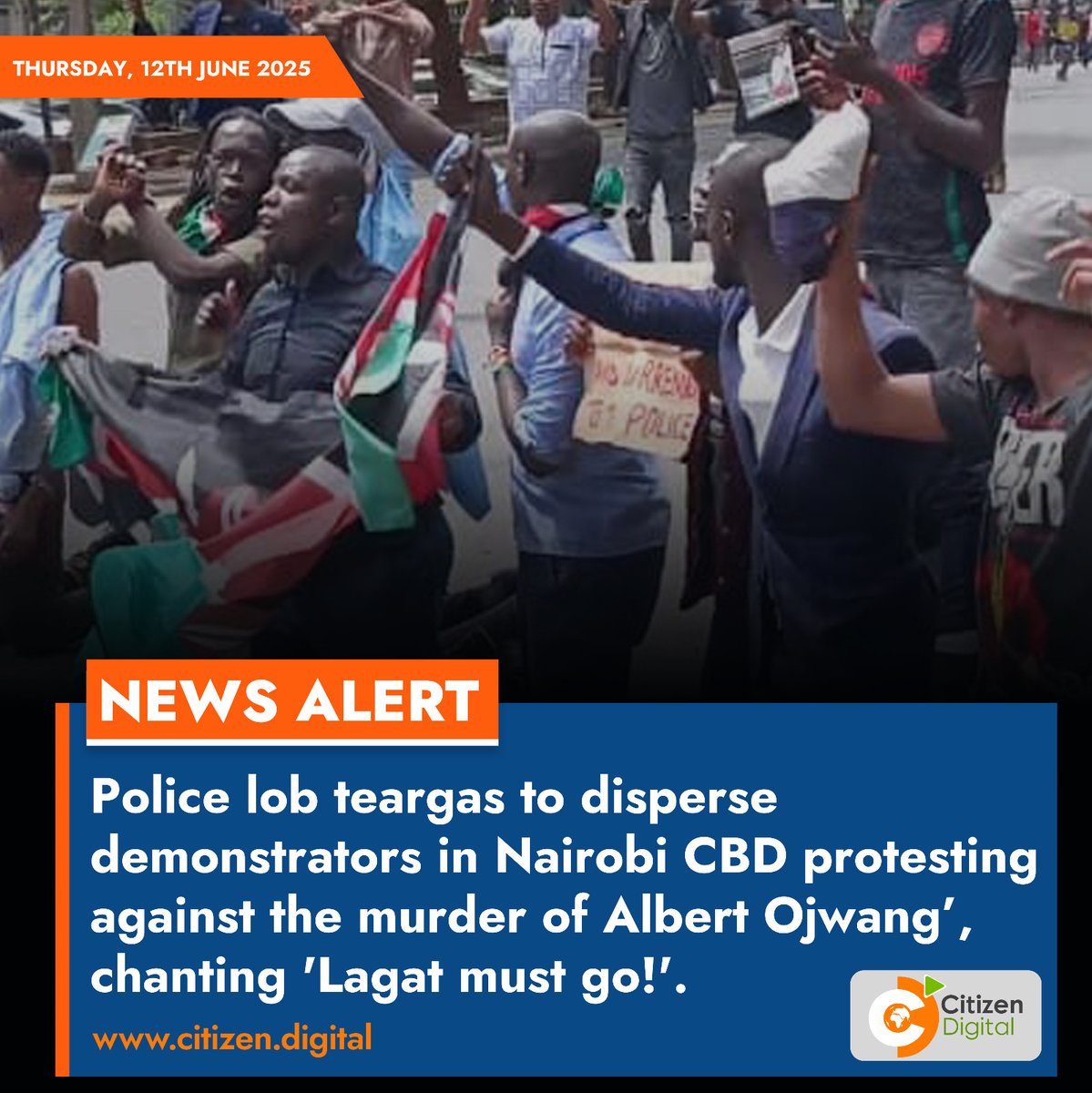 Nairobi Protests Over Blogger’s Custody Death Spur Calls for Deputy ...