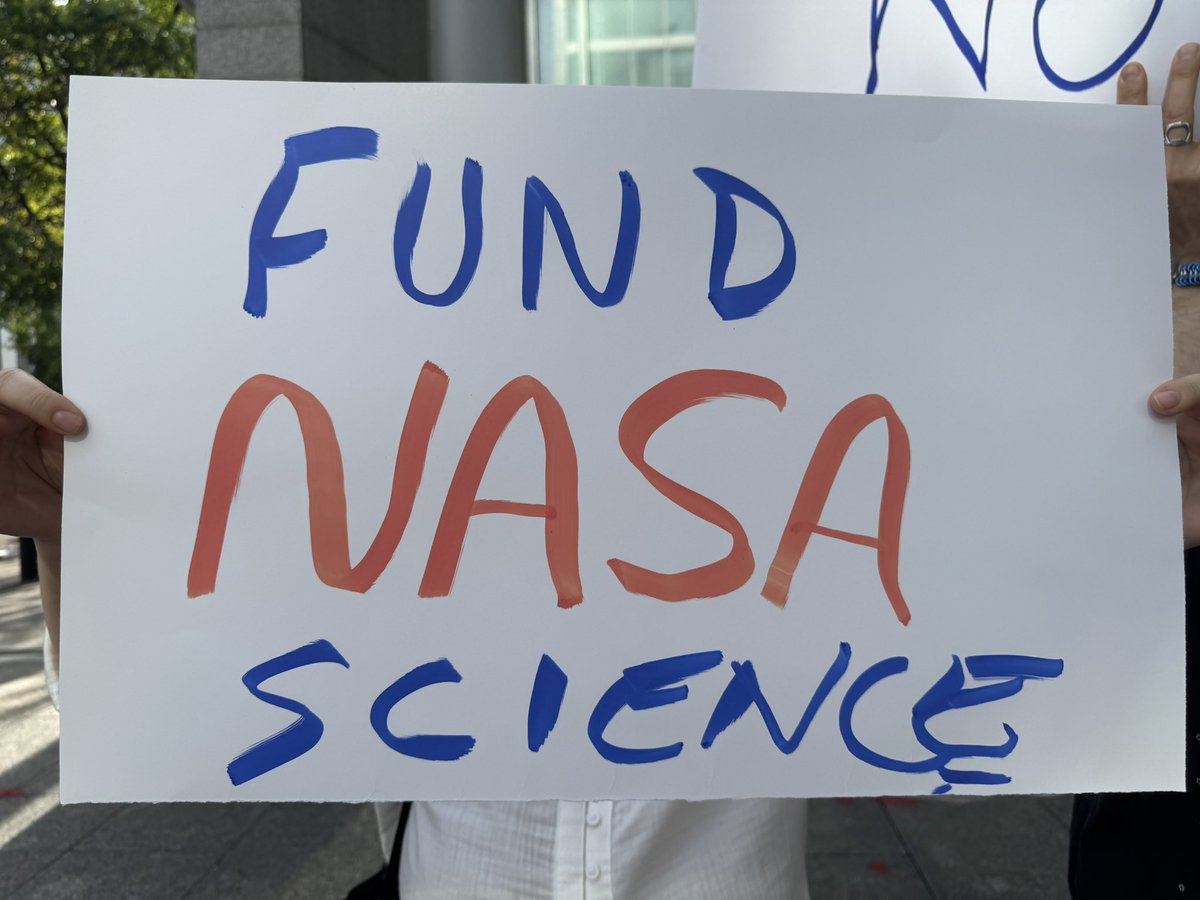 NASA Employees Protest Trump’s Proposed FY 2026 Budget Cuts Including ...