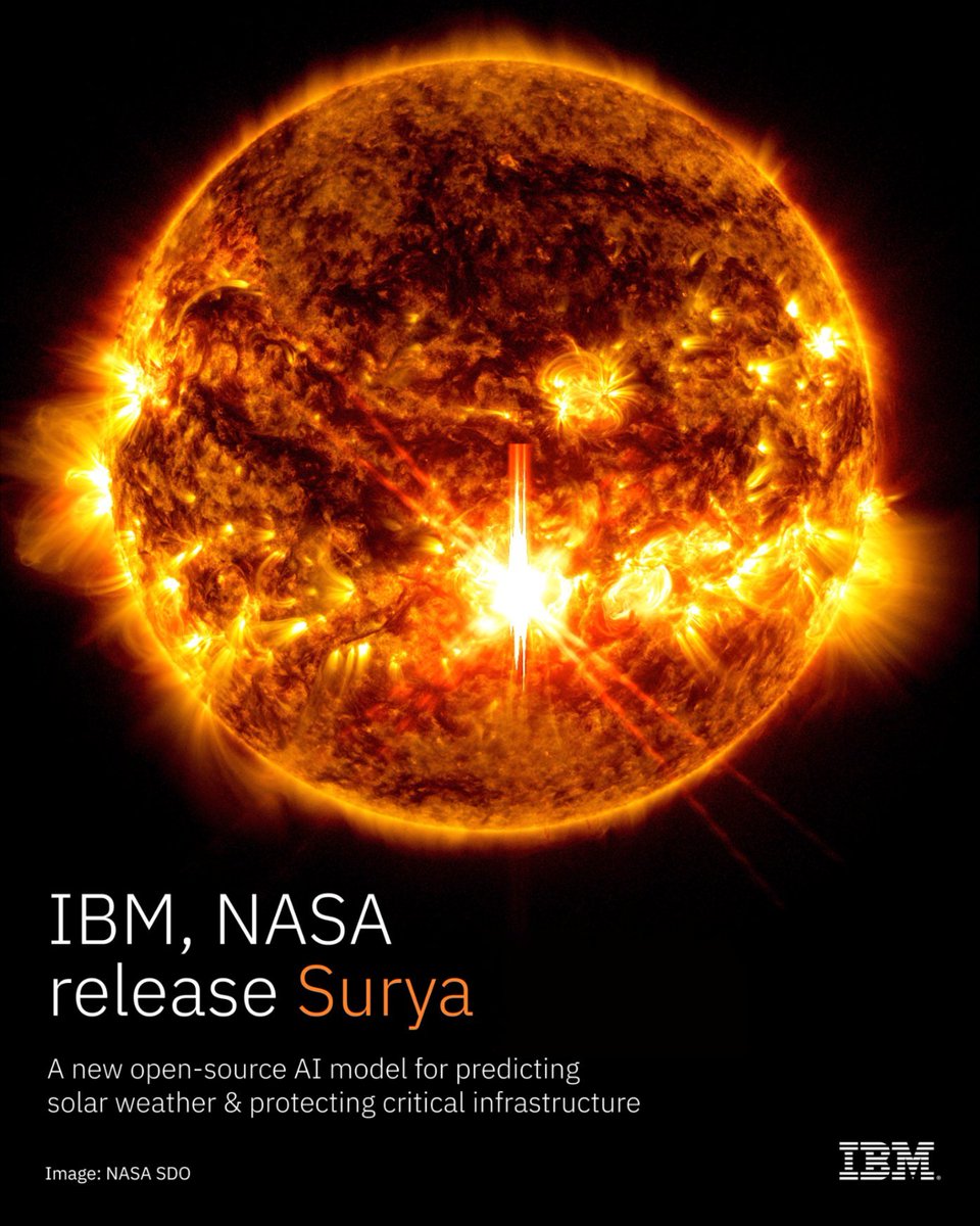 NASA and IBM Launch Surya AI Model Using Nine Years of Data to Predict ...