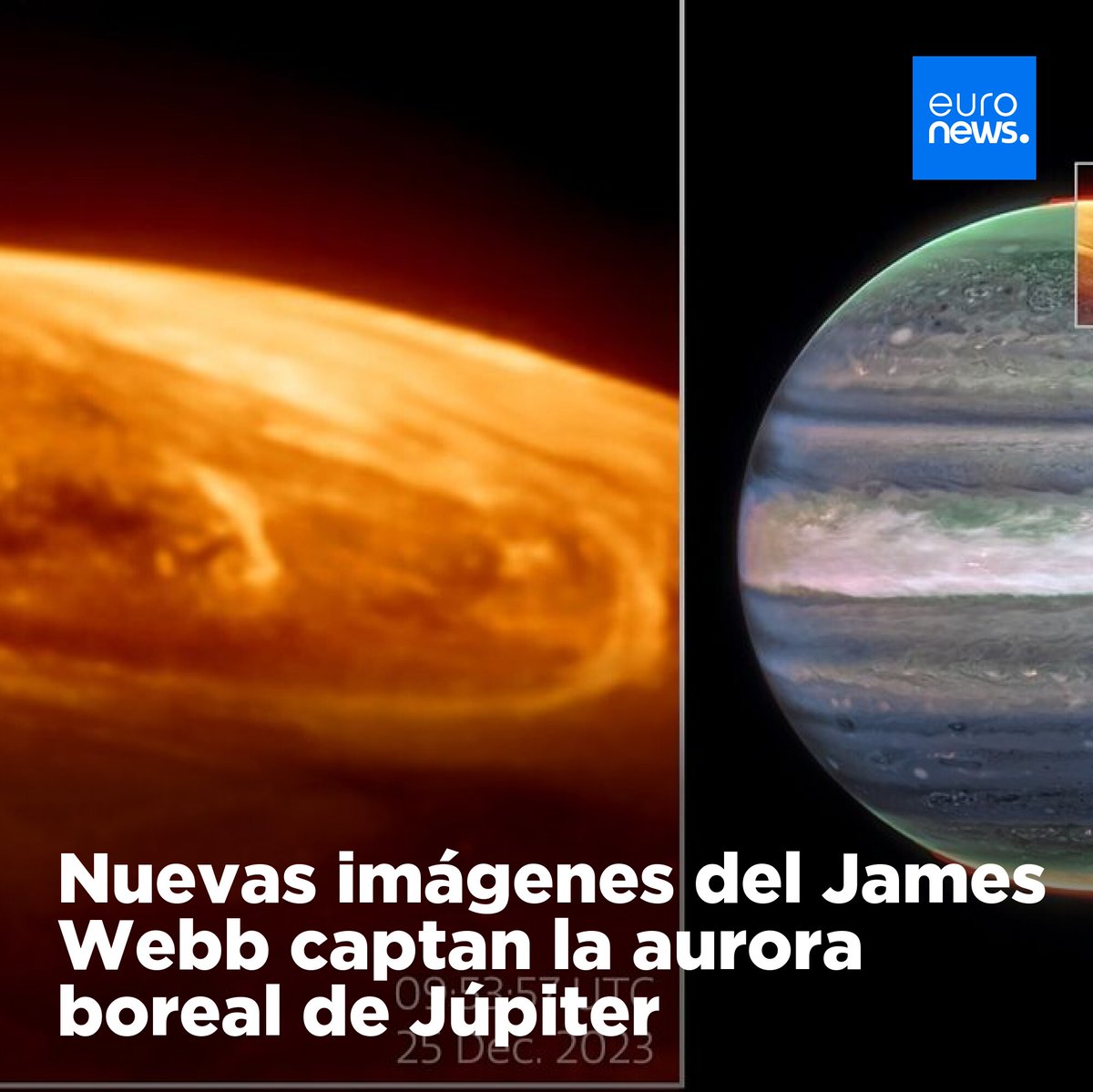 NASA and JWST Capture Jupiter's Bright Auroras, Mars Rover's First Aurora, Cassini Saturn Images ...