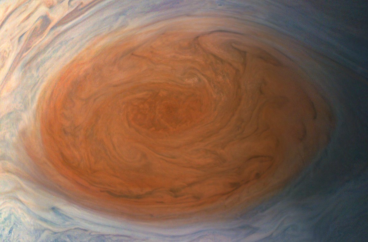 NASA's Juno Mission Reveals Jupiter's Great Red Spot, Eighth Orbital ...