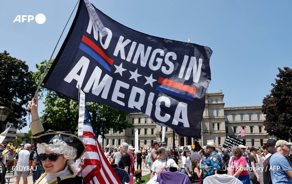 Nationwide ‘No Kings’ Anti-Trump Protests Coincide with Army 250th ...