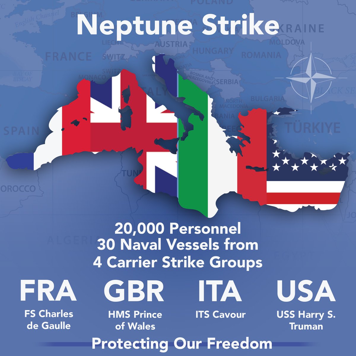 NATO’s Neptune Strike 25-1 and Formidable Shield 2025 Exercises Involve ...