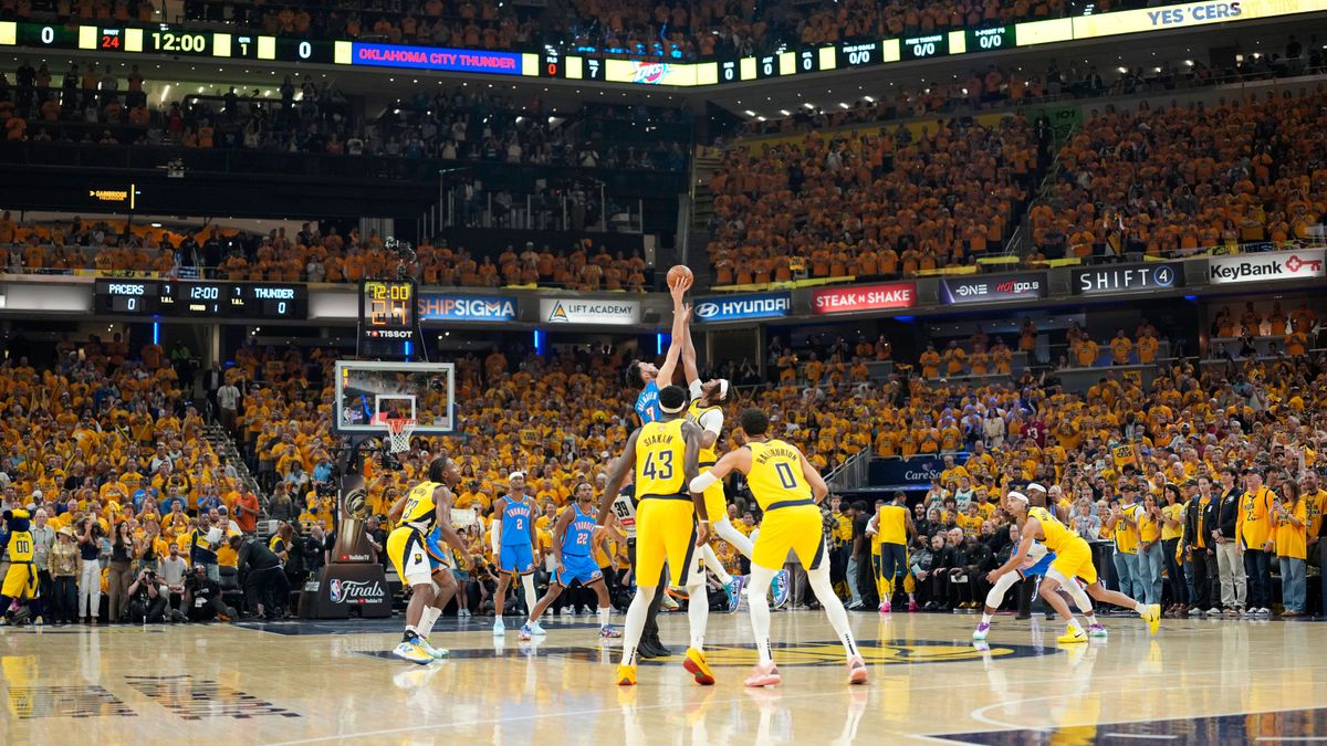 NBA Finals Use Virtual Court Decals; Physical Logos Could Return in ...