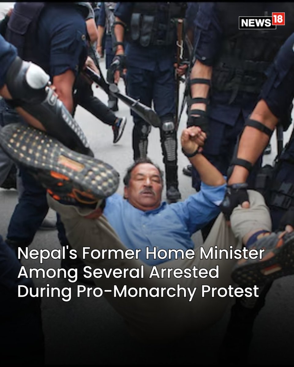 Nepal’s Former Home Minister Kamal Thapa Arrested During Pro-Monarchy ...
