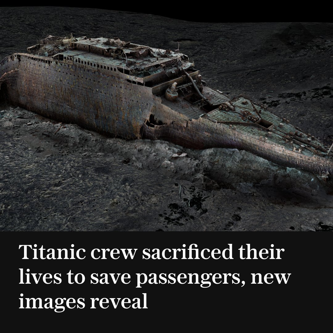 New Digital Scan of Titanic Reveals Heroic Efforts and Final Moments of ...