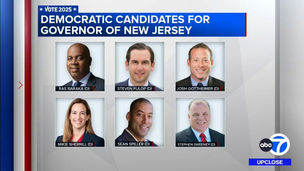 New Jersey Governor Primaries Pit Sherrill Against Trump-Backed ...