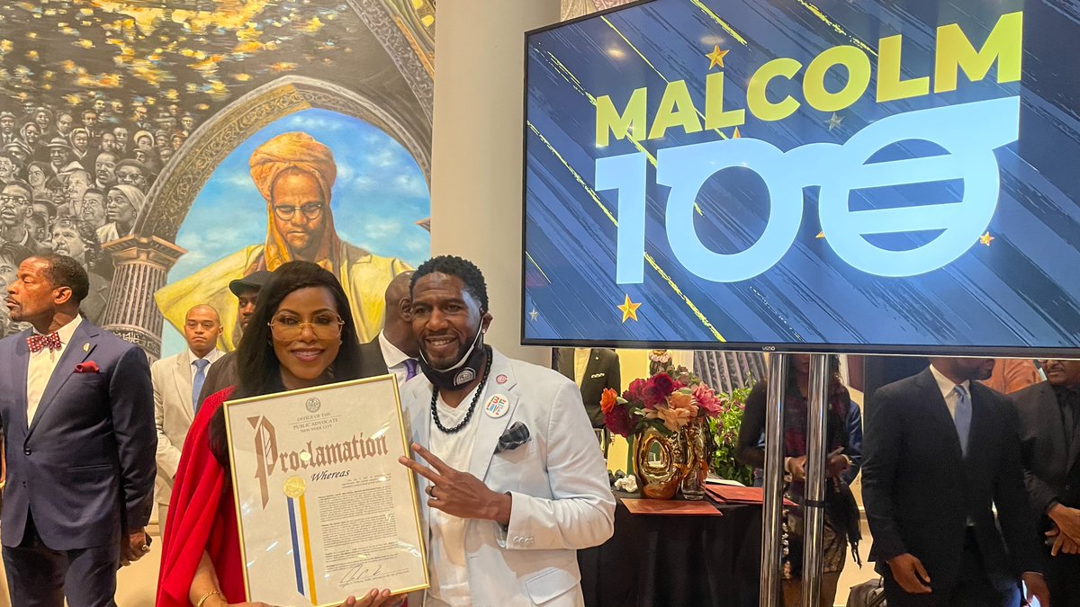 New York City Honors Malcolm X on 100th Birthday with National Action ...