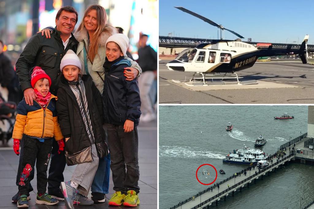 New York Helicopter Tours Shuts Down After Hudson River Crash Kills Six ...