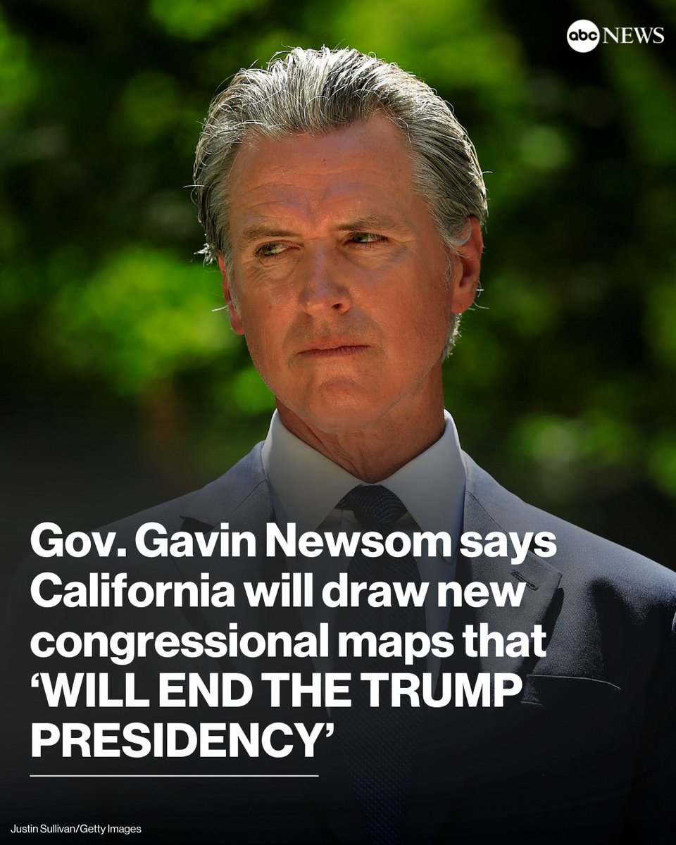Newsom Calls Nov. 4 Vote on California Map to Gain Five House Seats ...