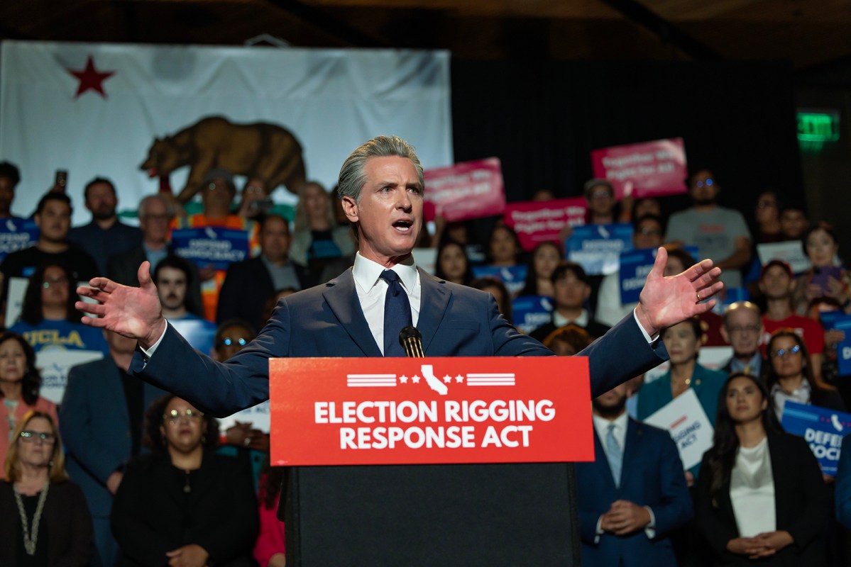 Newsom Signs Map Cutting Five GOP Seats as California Counters Texas ...