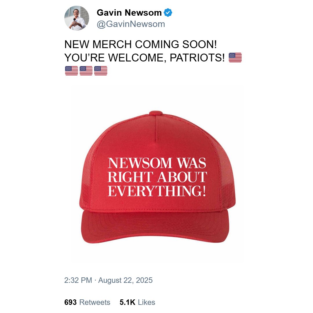 Newsom’s Meme Offensive Draws Profane Trump Rebuttal, Fuels 2028 ...