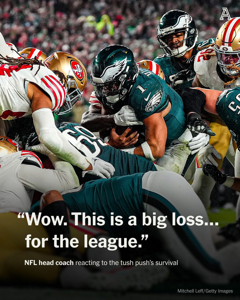 NFL Owners Fail to Ban Eagles' Tush Push Play by 2 Votes at Spring ...