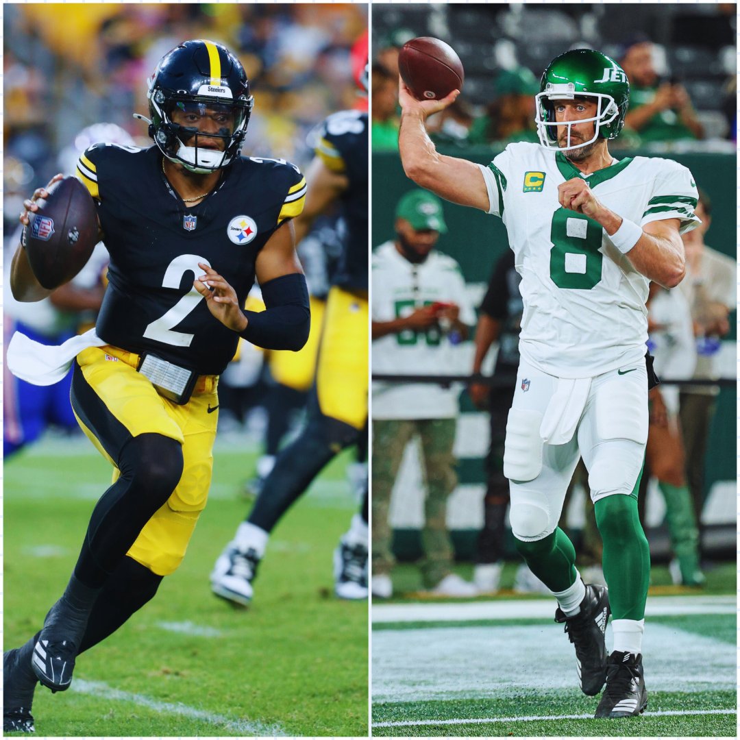NFL Schedules Jets-Steelers Week 1 Home Opener Amid Aaron Rodgers, Justin Fields Uncertainty ...