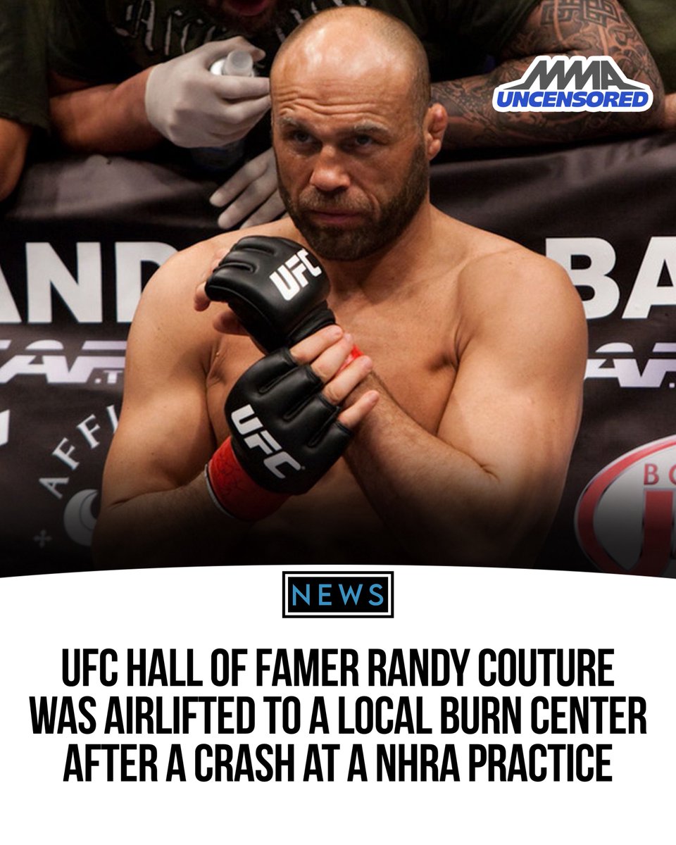 NHRA Practice Crash Leaves UFC Hall of Famer Couture Hospitalized ...