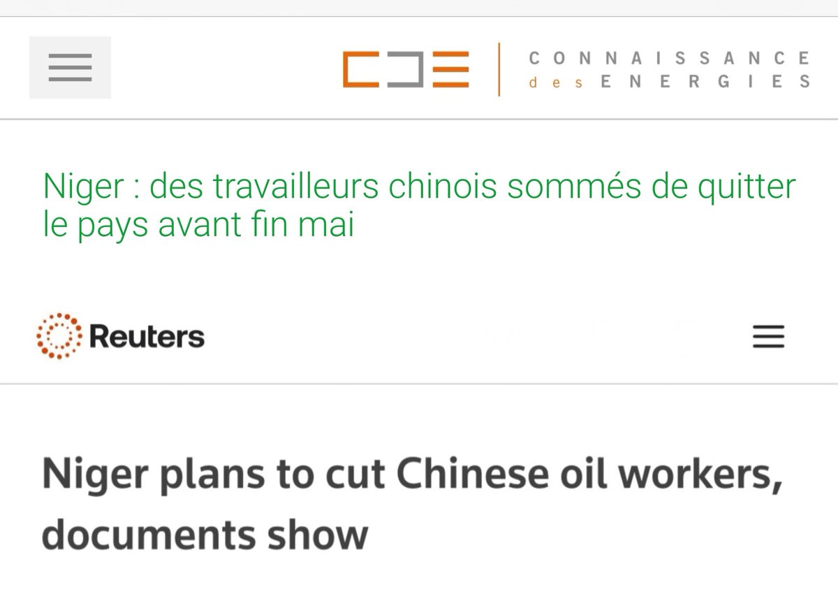 Niger Orders CNPCNP Chinese Oil Workers to Leave by May 31, Citing ...