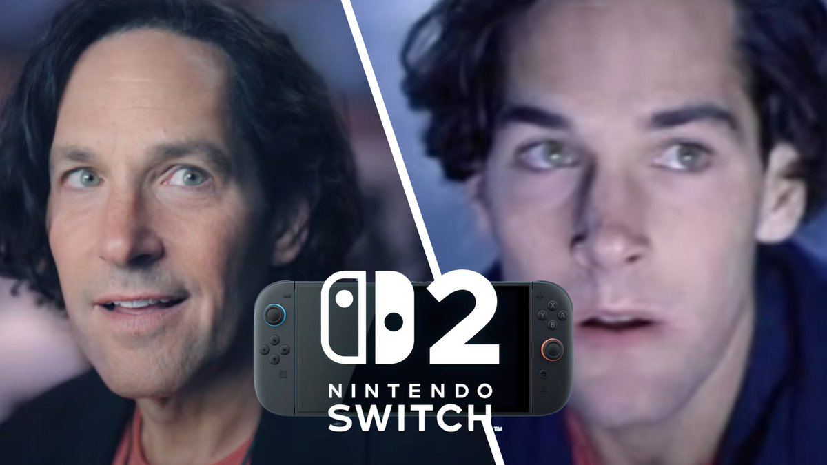 Nintendo Switch 2 Launches Retro-Inspired Ad With Paul Rudd Recreating ...