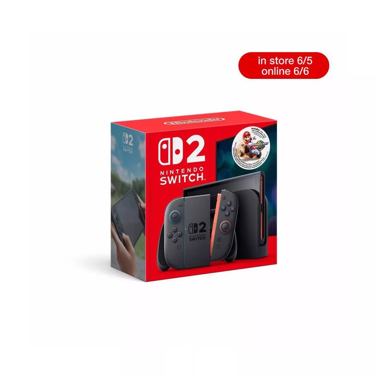 Nintendo Switch 2 Mario Kart World Bundle with NSO Expansion Pack ...