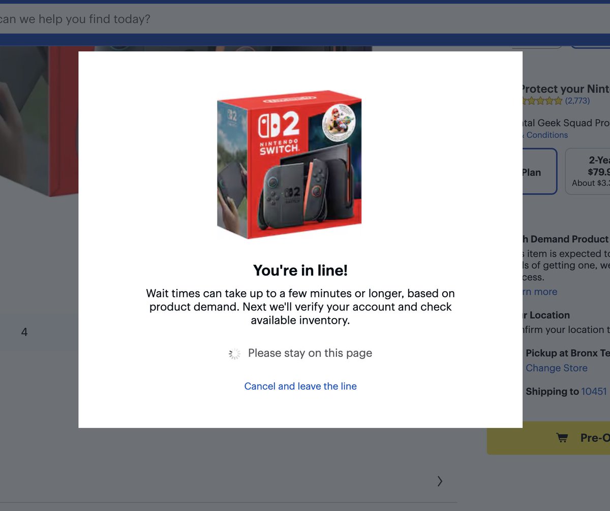 Nintendo Switch 2 Pre-Orders Cause Chaos with Website Crashes and Long ...