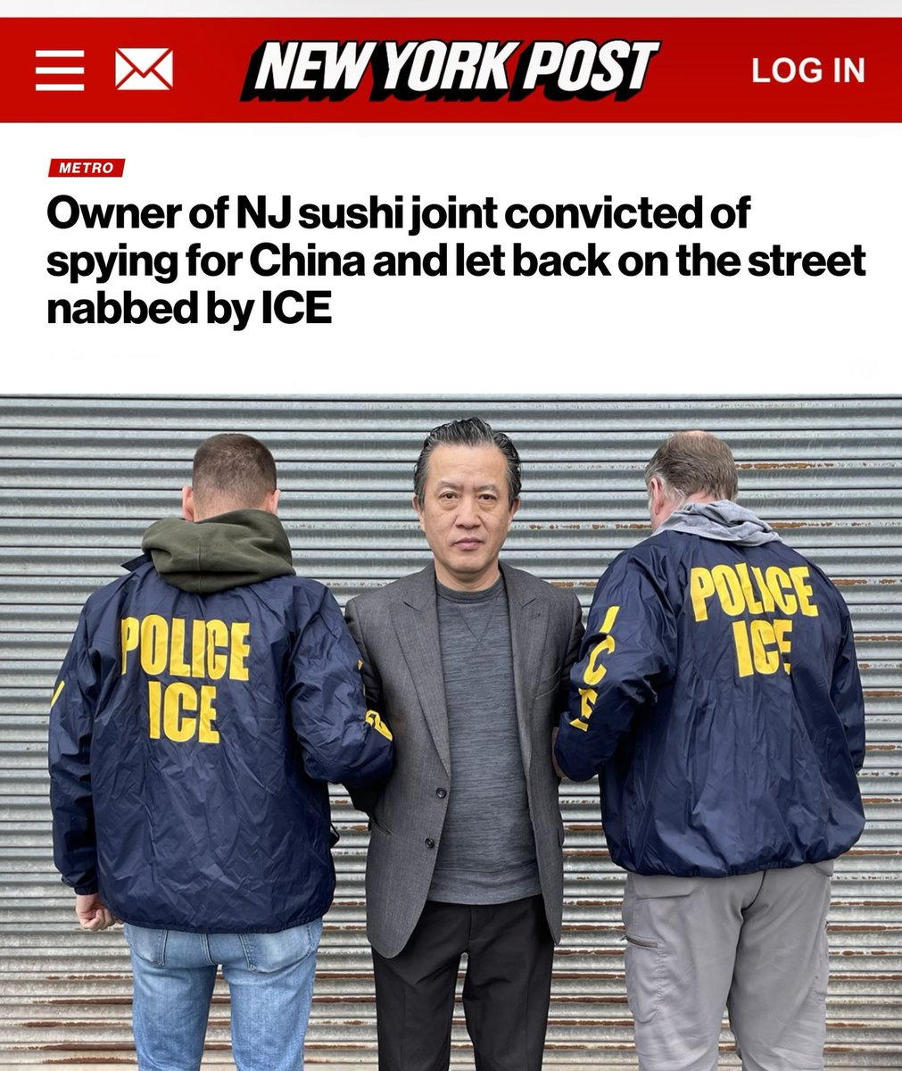 NJ's 'Sushi John' Arrested by ICE for Acting as Chinese Government ...