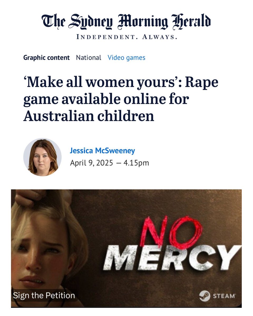 'No Mercy' Game Promoting Sexual Violence Removed by Steam After Global ...