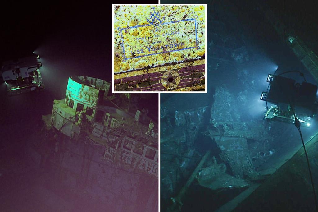 NOAA Finds 1940 Ford Super Deluxe 'Woody' in USS Yorktown Wreck at ...