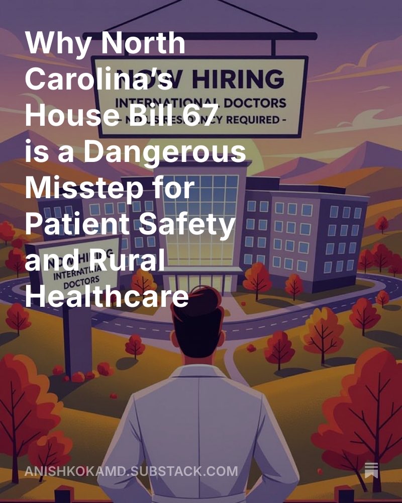 North Carolina’s House Bill 67 Allows Foreign Doctors From Hostile ...