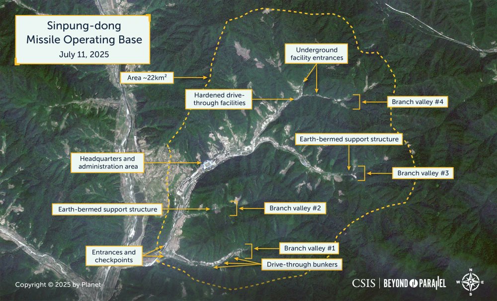 North Korea’s Secret Missile Base Near China Border Houses Up to Nine ...