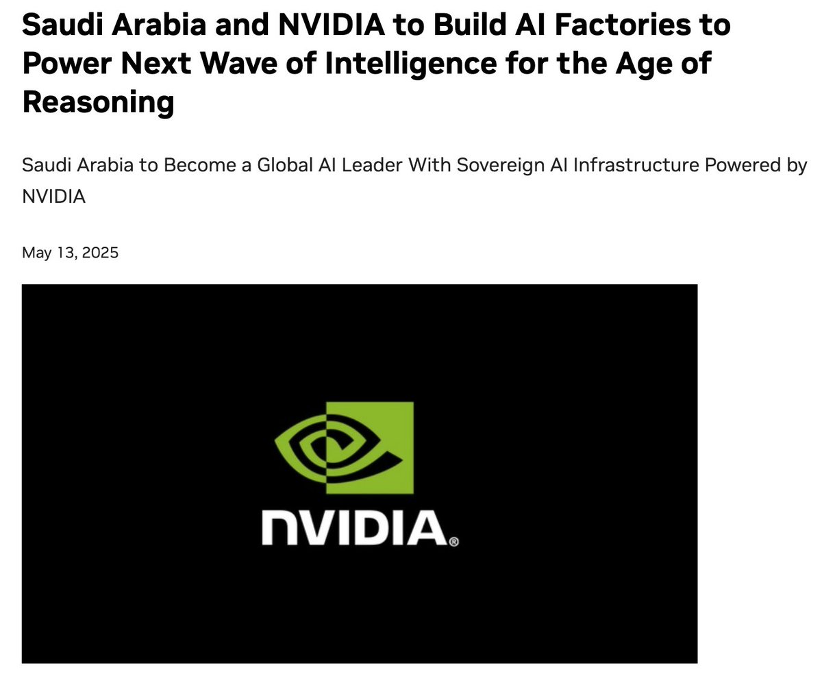 Nvidia, AMD, and AWS Secure AI Deals in Saudi Arabia, Boosting Vision ...
