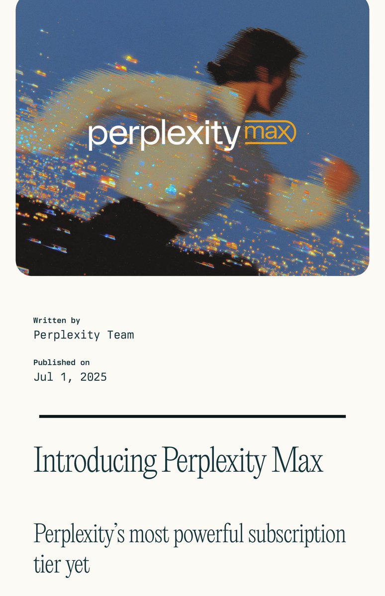 Nvidia-Backed Perplexity Launches $200 Max Subscription with Unlimited Labs, Advanced AI Models ...
