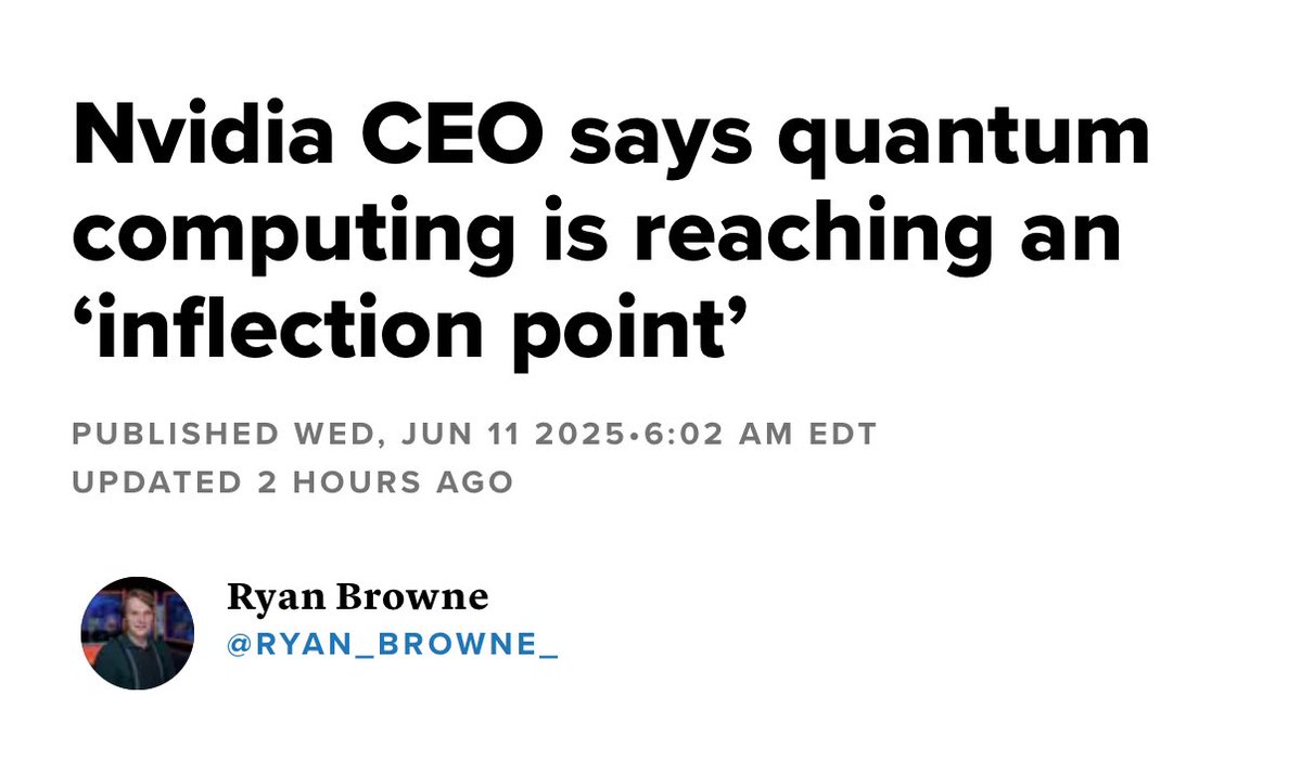 Nvidia CEO Calls Quantum Computing ‘Inflection Point,’ Lifting IonQ and ...