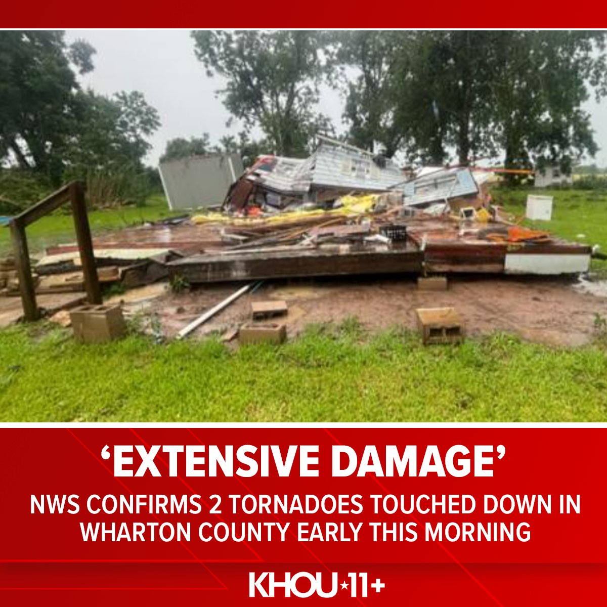 NWS Confirms Over Dozen Texas Tornadoes; EF-2 in Lubbock, EF-1 Twisters in North, Southeast ...