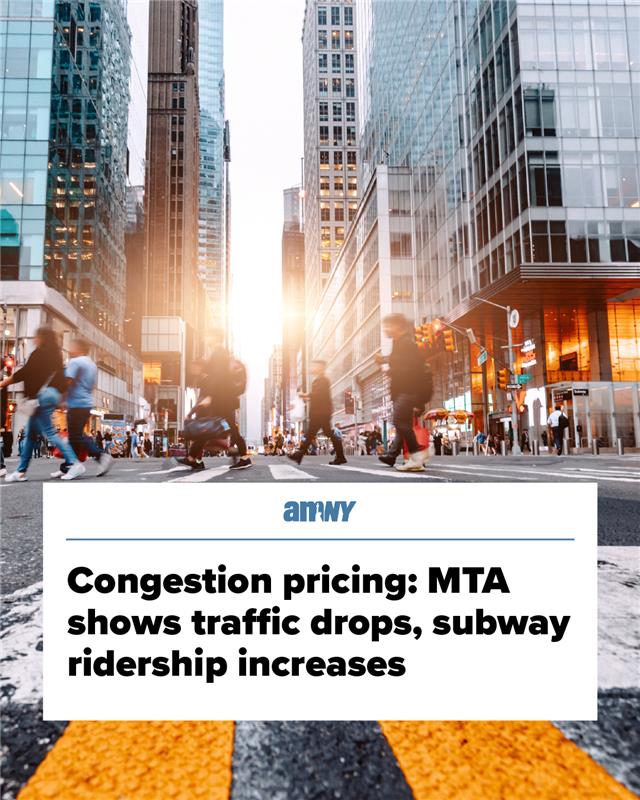 NYC Congestion Pricing Keeps 82,000 Drivers Out, Cuts Crash Injuries 51%, Faces 60% Public ...