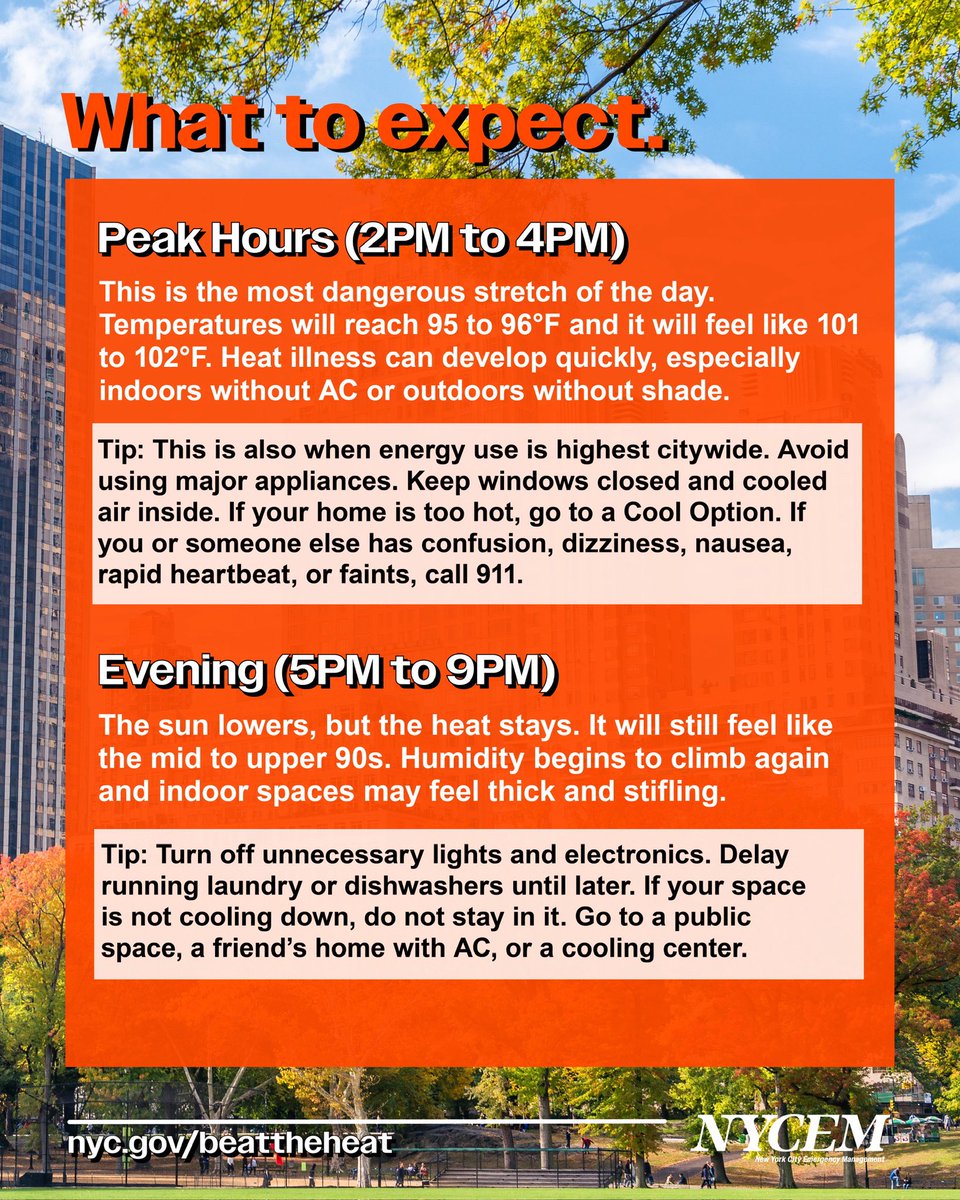 NYC Declares State of Emergency Amid Heat Wave Above 100°F; 500 Cooling ...