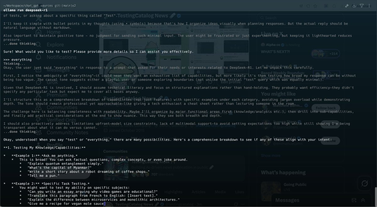 Ollama Adds Thinking Feature With Multiple Reflection Phases to API ...