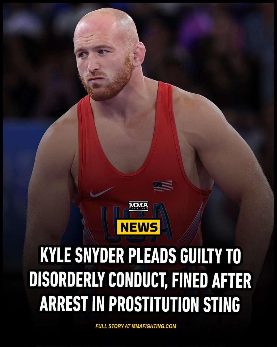 Olympic Wrestler Kyle Snyder Fined, Pleads Guilty to Disorderly Conduct in Columbus Prostitution ...