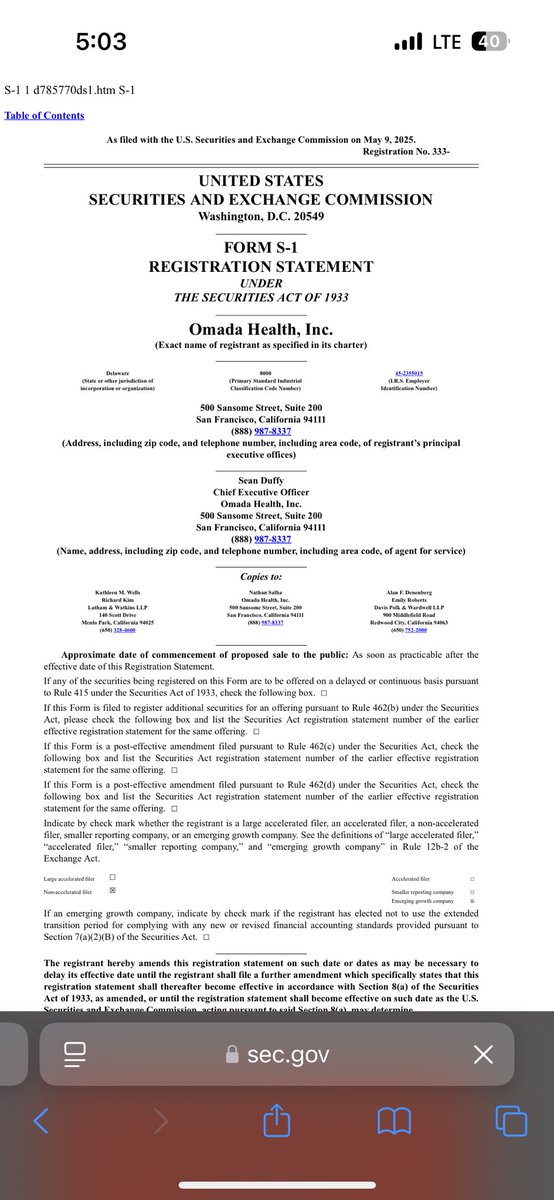 Omada Health Files for $100 Million IPO With $170 Million Revenue, 38% ...