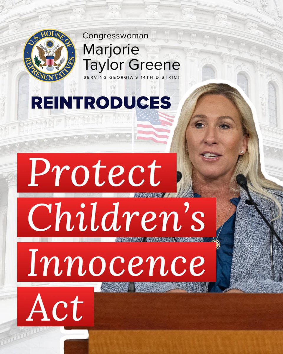 One Big Beautiful Bill and Protect Children’s Innocence Act Led by ...