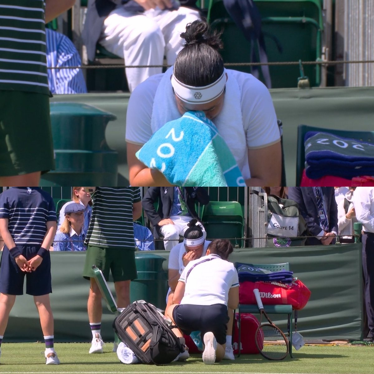 Ons Jabeur Needs Medical Timeout, Falls Behind in Wimbledon Opener | DeepNewz Tennis
