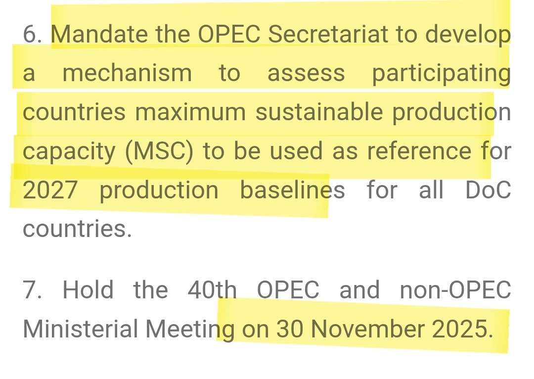 OPEC+ Maintains Quotas Until 2026, Sets 2025 Levels for 2027, Eyes July Hike of 411,000 bpd ...