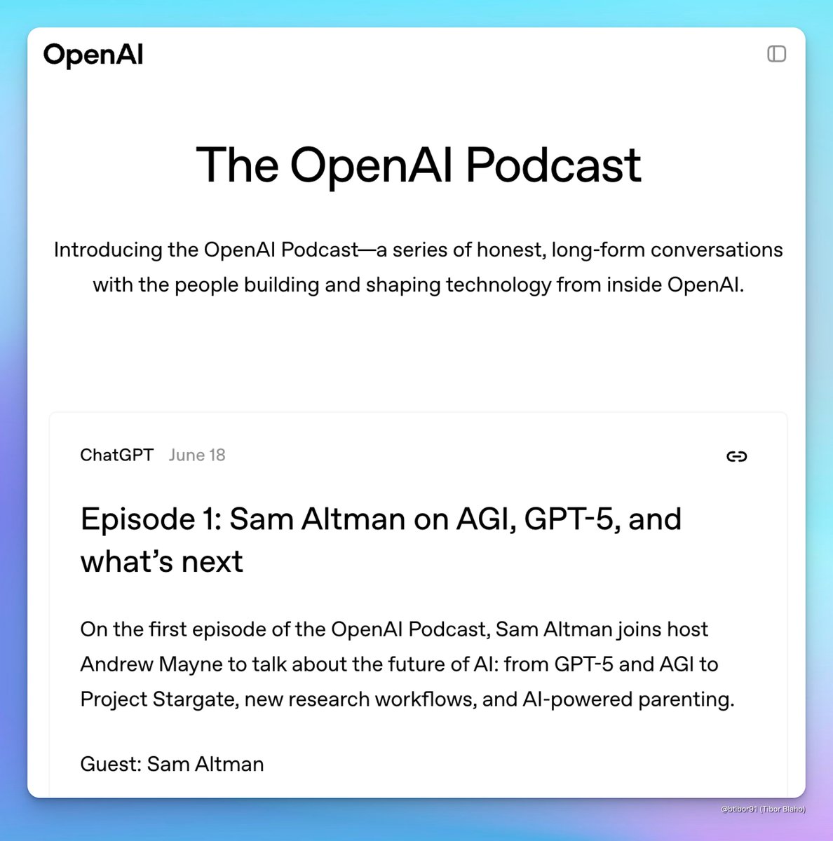 OpenAI Debuts Podcast Series, Sam Altman Details Plans for GPT-5 and AGI | DeepNewz Law
