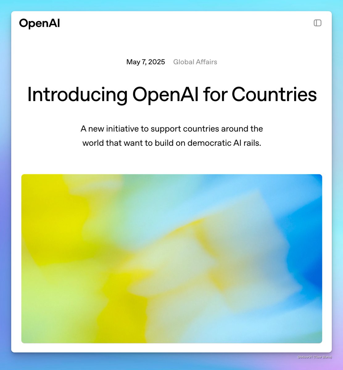 OpenAI Expands $500B Stargate AI Project Globally, Aims for Democratic AI with U.S. Allies ...