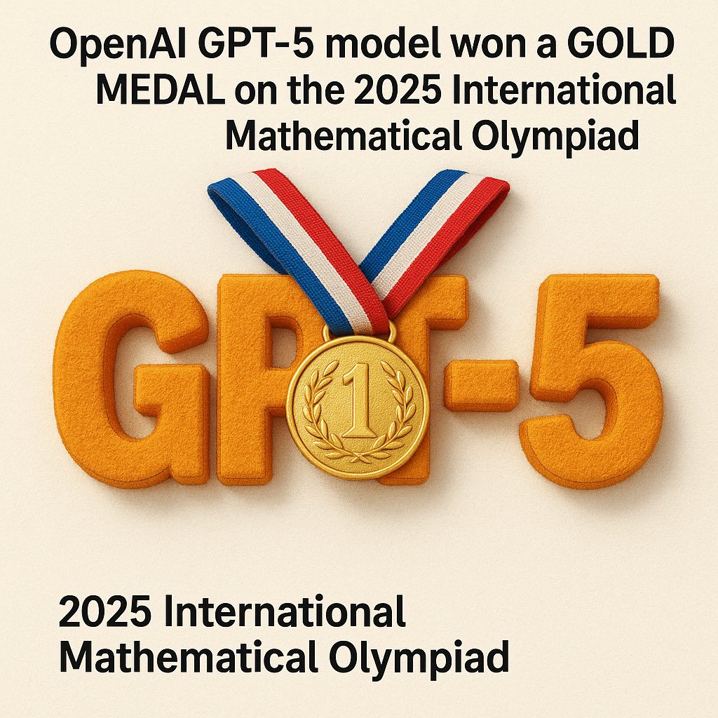 OpenAI Experimental Model Hits Gold Standard at 2025 Math Olympiad ...