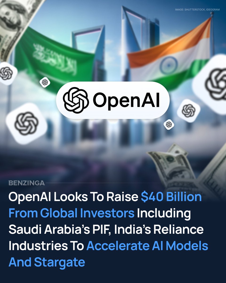 OpenAI Seeks $40 Billion Funding Led by SoftBank with $1B+ Commitments ...