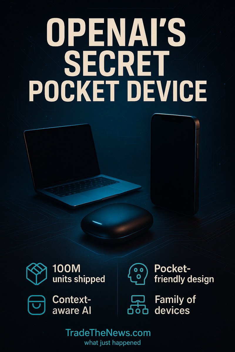 OpenAI to Ship 100 Million AI Companion Devices by 2026, Integrates ...