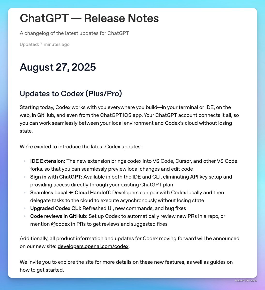 OpenAI Upgrades Codex With GPT-5 and New IDE Extension | DeepNewz Software